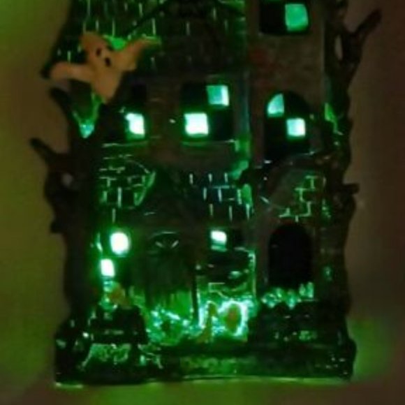 Gerson | Holiday | Haunted House Halloween Ghost Skeleton Light Up ...